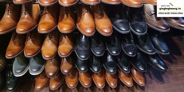Đến cửa hàng giày tây da bò nam ở quận 89101112 TPHCM - Handmade