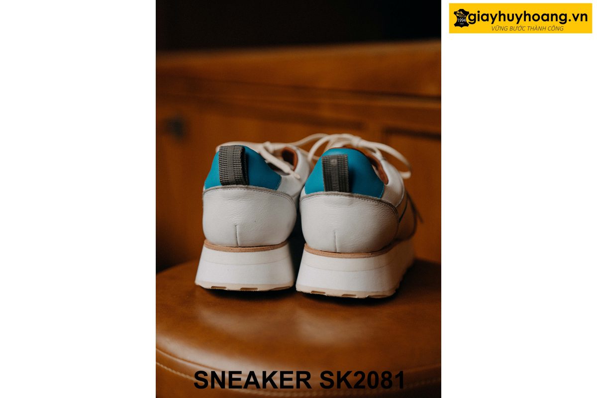 Bán Giày da nam sneaker đẹp trẻ trung SK2081 thủ công cao cấp #1