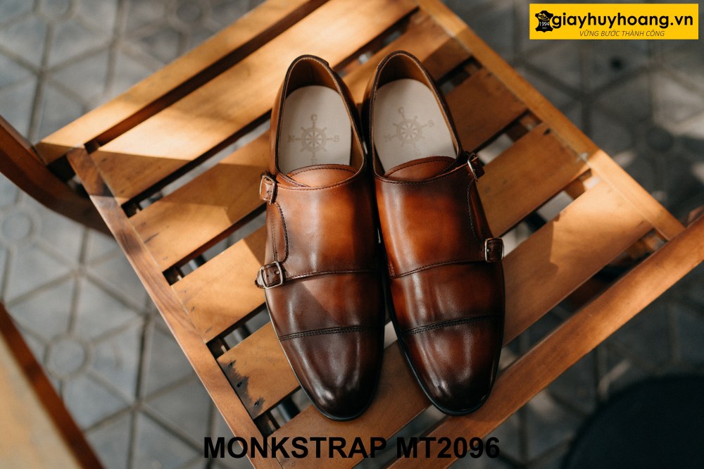 Bán Giày da Double Monkstrap nam công sở MT2096 cao cấp #1