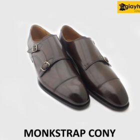 9 mẫu giày Monk Strap nam da bò đẹp cao cấp thủ công Huy Hoàng
